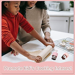 Set of 18, Cookie Cutters with Pusher, Fruit Cookie Pastry Stamps Mold, Different Sizes 304 Stainless Steel Biscuits Cutters for Kids, Cookie Cutters for Baking Shapes