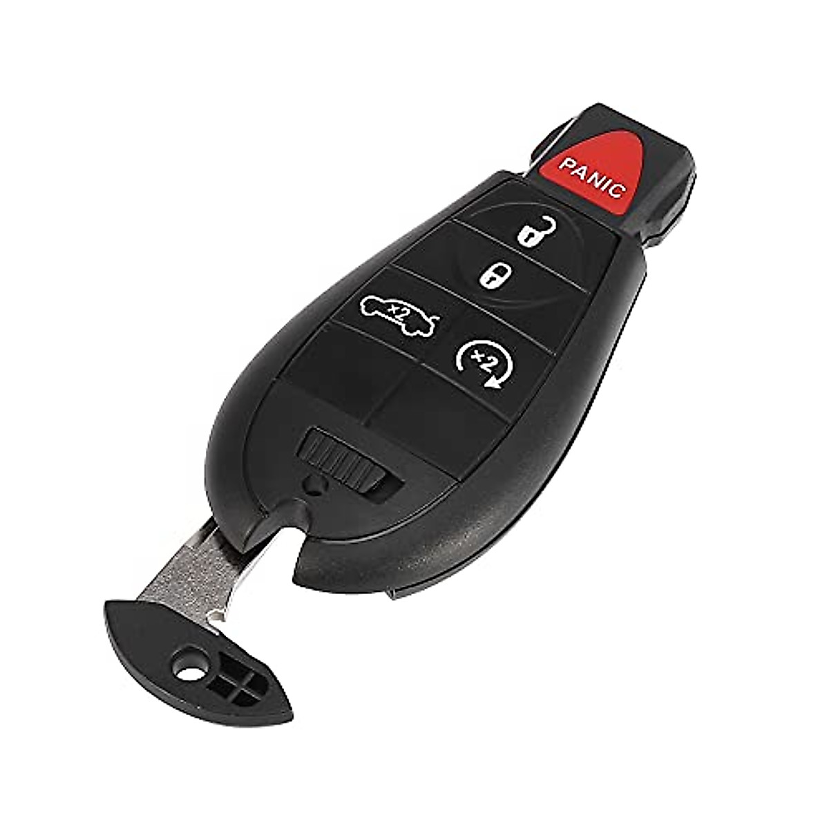 X AUTOHAUX Replacement Keyless Entry Remote Car Key Fob 433Mhz 5 Buttons for Dodge Dart 2013-2016