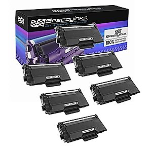 Speedy Inks Compatible Toner Cartridge Replacement for Brother TN820 (Black, 6-Pack)