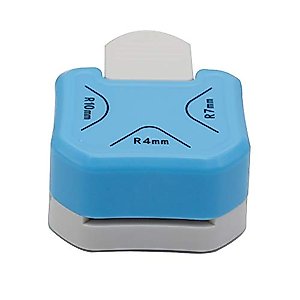 Paper Corner Rounder 3 in 1 （R4mm+R7mm+R10mm）， Corner Punches for Paper Crafts， Corner Cutter ，Envelope Punch Board ，Hole Puncher， Laminate, DIY Projects, Photo Cutter,Card Making and Scrapbooking