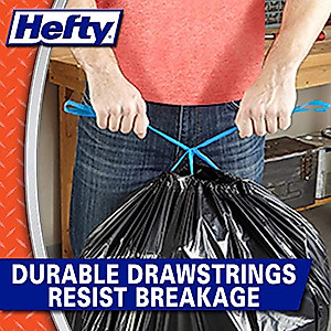 Hefty Strong Lawn & Leaf Trash Bags, 39 Gallon, 38 Count