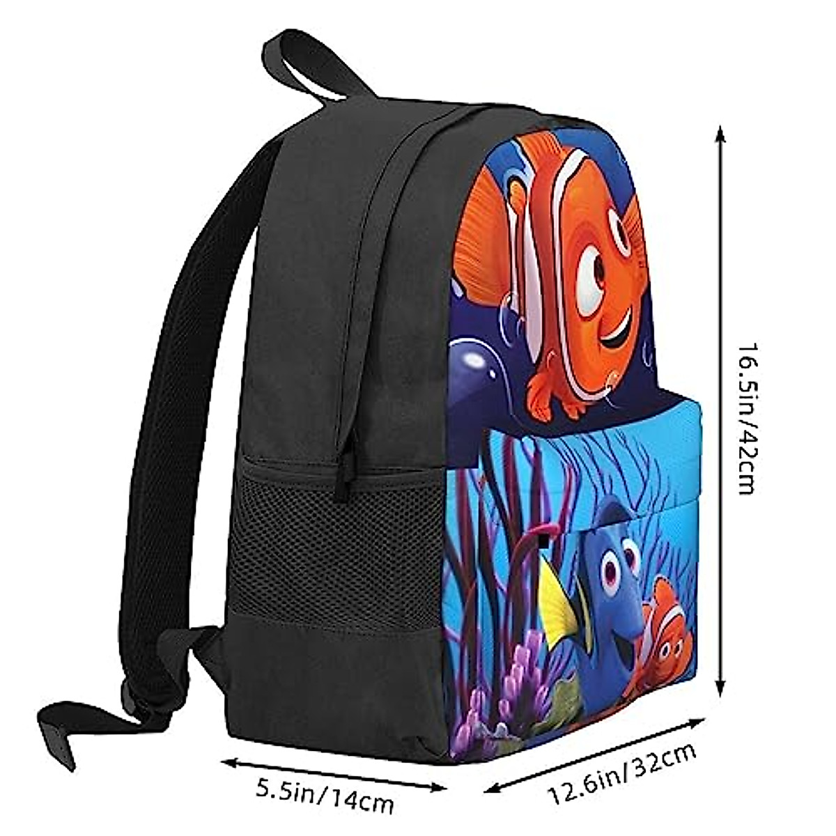 Fashionable Computer Backpack Casual Backpack For Travel Business Backpack Cartoon Movie Pattern.