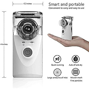 Portable Handheld Nebulizer Machine for Kids & Adults, Home Use