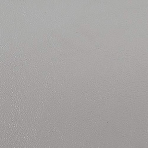 Homelegance 89" Leather Sofa, Silver Gray