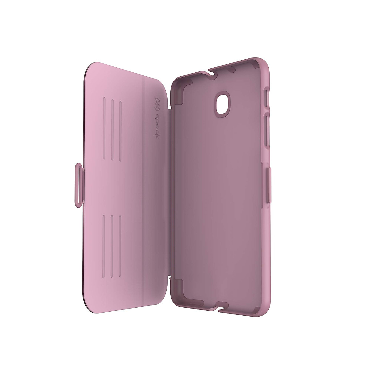 Speck Products Balancefolio Metallic, Samsung Tab A 8.0" Case and Stand, Lace Pink/Peony Pink/Slipper Pink