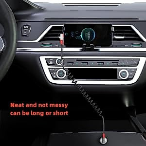 Coiled USB C 90 Degree Cable Double Elbow Charging Cable for Tesl GM Toyota Freightliner Kenworth Pickup Truck Android Auto and Samsung Google ASUS Laptop Game Type C Device