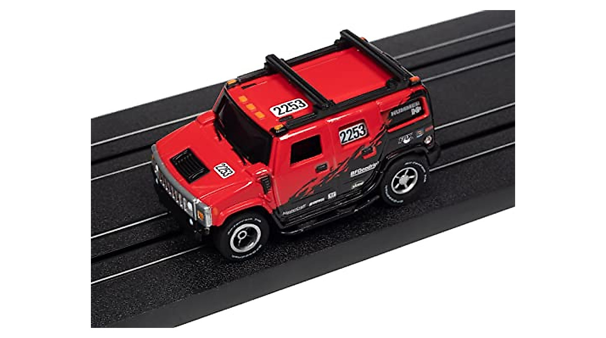 Auto World Hummer H2 Slot Car - HO Scale Racing