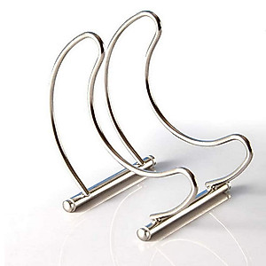 XJJZS Stainless Steel Lid Stand，Shelf Kitchen Storage Shelf Utensil Holder Lid Stand  Creative Cutting Board Rack Dual-use Rack