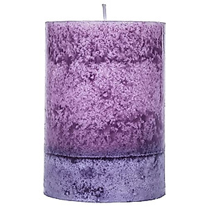 Lavender Fields Aromatherapy Pillar Candle