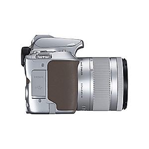 Canon EOS 250D (Rebel SL3) DSLR Camera w/ 18-55mm is STM Lens (Silver) (International Model) (Renewed)