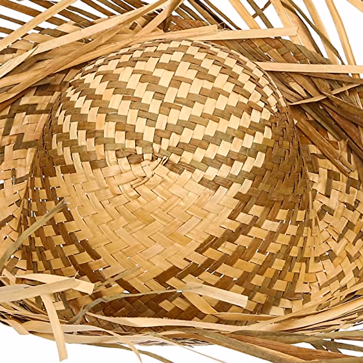 Zerodeko Beach Hat 2pcs Beachcomber Straw Hats, Hawaiian Straw Hats Summer Beach Hats Womens Hats