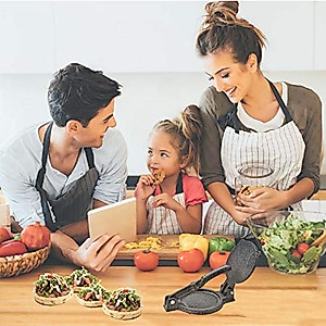 ARC Gordita Press 5 inch, Gordita Maker, Heavy Duty Tortillera, Cast Iron Tortilla Maker, Pataconera, Flour Tortilla Press, Chapati Maker, Taco Maker, Taco Press, Puri Press