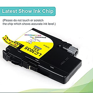 Miss Deer Compatible LC3035 Ink Cartridges Replacement for Brother 3035 3035xxl LC3035XXL Work for Brother MFC-J995DW MFC-J995DW XL MFC-J805DW MFC-J805DW XL MFC-J815DW (1BK, 1C, 1M, 1Y) 4-Pack