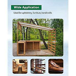 meite F38 18 Gauge 1-1/2 Inch Leg Length Galvanized Brad Nails Ideal for Upholstery, Trims, Molding, Woodworking 5,000 PCS/Box (1 Box)