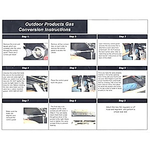 BBQ Grill Bull Conversion Kit NAT to LP 17468 OEM