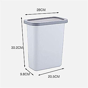 ZCHAN Commercial Products Brute Heavy-Duty Round Waste/Utility Container with Venting Channels (Color : C)