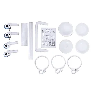 Rolling Utility Cart, 3-Tier Heavy Duty Cosmetology Cart with 360° Swivel Wheels, Dirt Bucket and Drawer for Beauty Salon SPA, Commercial Hospital Office Lab Cart (White)