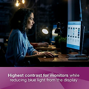 3M High Clarity Privacy Filter for 24.0" Widescreen Monitor (16:10) (HC240W1B)