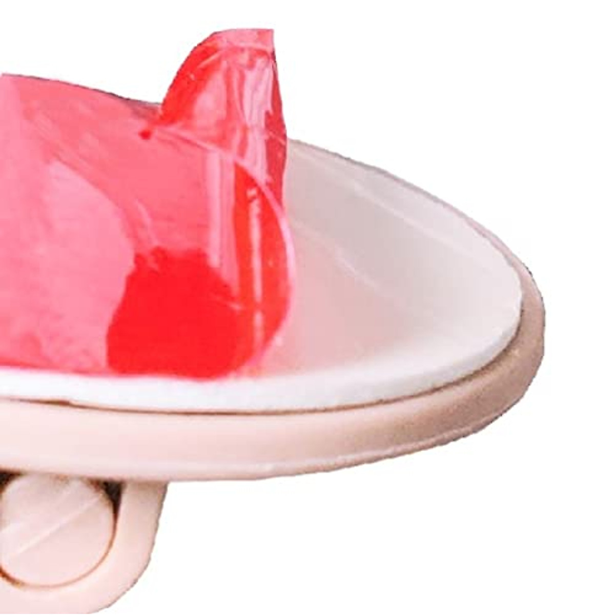 Fineget Wall Hooks for Hanging Adhesive Bathroom Kitchen Hooks Desk 3 Rotatable Arms Round Sticky Hooks Pnk 2 Pairs