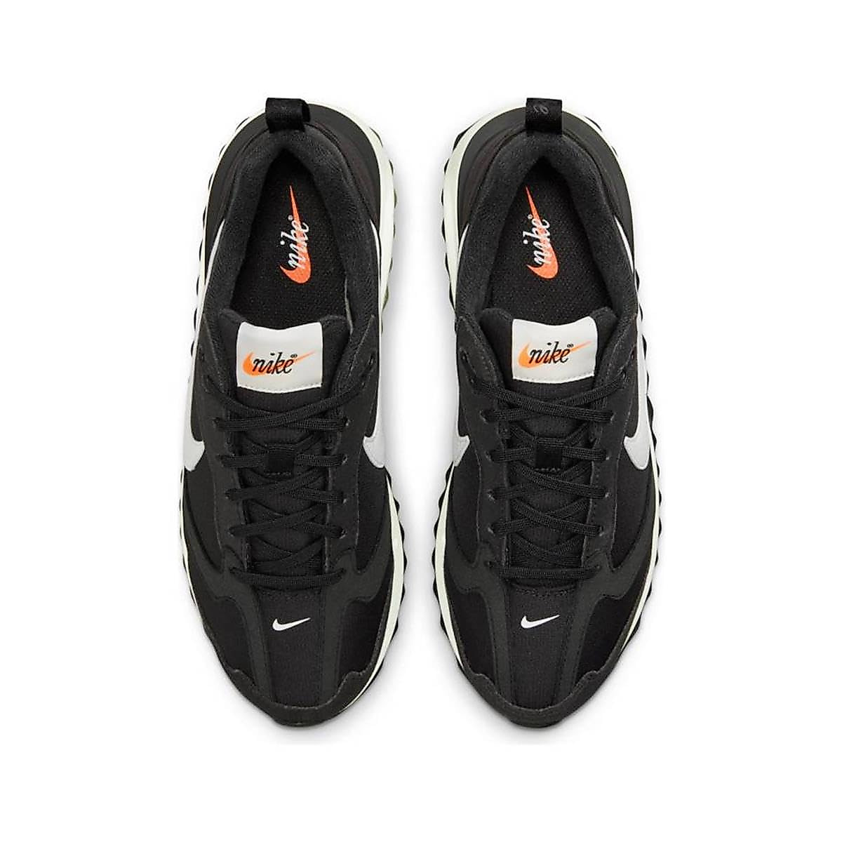 Nike Women's Low-Top Sneakers, Black Summit White Metallic Silver, 7