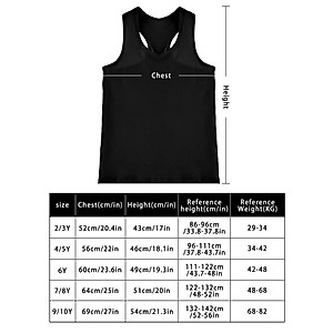 3 Pieces Girls Dance Tank Top Racerback Crop Tank Top Sleeveless Dance Top for Ballet Gymnastics Dancewear (Black, White, Pink, 7-8 Years)