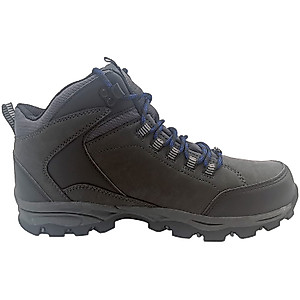 Nevados Glacier Mid Ankle Hiking Boots for Men| Water Resistant, Multi-Terrain, Solid & Durable Design Traction Outsole Contoured Insole