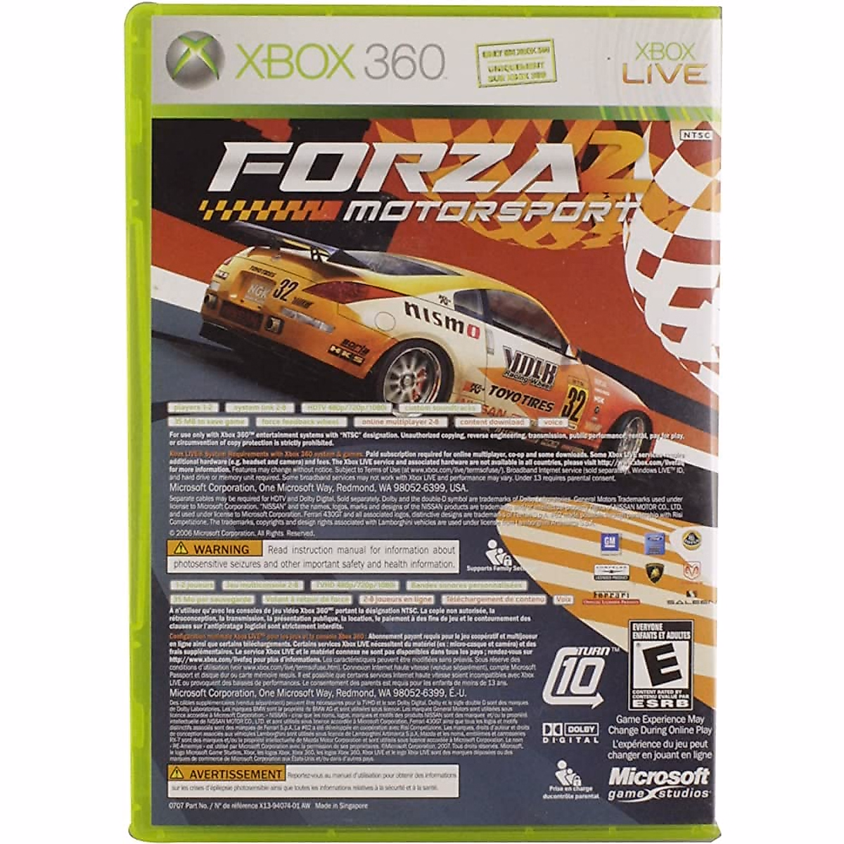 Marvel Ultimate Alliance & Forza 2 (Renewed)