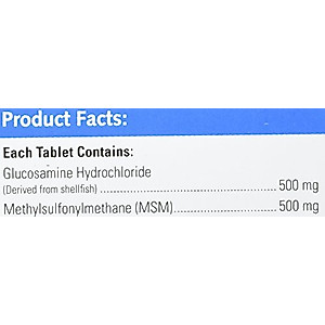 Nutramax Cosequin Standard Strength Joint Health Supplement for Dogs, with Glucosamine and MSM, 75 Chewable Tablets (Pack of 2)