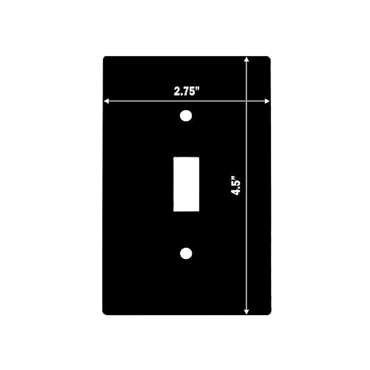 Decorative Wall Switch Cover Plate - Boho Southwest Rainbow Decor Switch Plate - Makes a Great Nursery Decor With Pinks, Browns, and Off-white (Single Toggle Switch Cover)