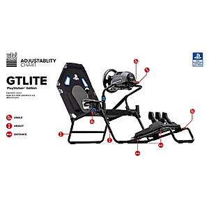 Next Level Racing GT Lite Cockpit PlayStation Edition (NLR-S026)