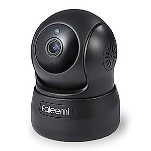 faleemi Wireless Security Camera, WiFi Pet Camera, Indoor Pan/Tilt Smart Security Camera with Cell Phone App, Night Vision, Motion Detection for Home/Office/Dog/Baby