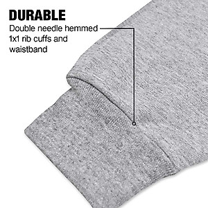 LOGOVISION The Ohio State University Official Stacked Unisex Adult Pull-Over Heather Hoodie,Black Heather, 3X-Large