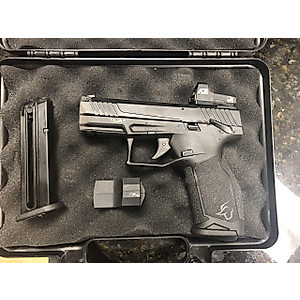 Ade Advanced Optics RD3-006 Green Dot Sight + Optic Mounting Plate for Taurus PT111 G2, Millennium G2, G2C, G3 with Original Rear Sight, PT140 G2, PT709, PT740, TX22 + Pictinny Plate