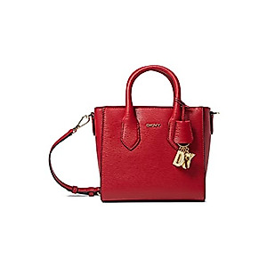 DKNY Valery Small Satchel Bright Red One Size