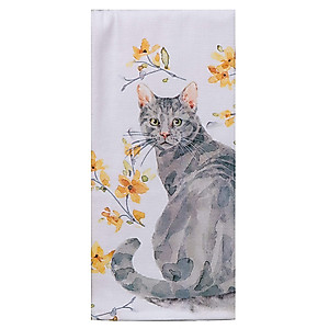 Kay Dee Designs Sweet Home Terry Towel, Gray & Yellow