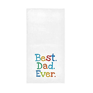 senya Soft Hand Towels, Father's Day Cute Print Highly Absorbent Hand Towels for Bathroom