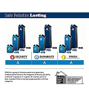 Schlage Custom FC21 NBK 622 ULD Northbrook Lever with Upland Trim Hall-Closet and Bed-Bath Lock, Matte Black