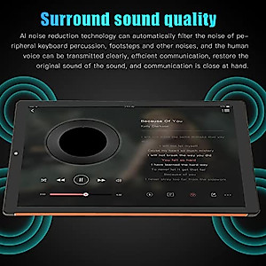 Pomya 10.1 Inch 5G WiFi Tablet, 1960x1080 IPS 10 Cores HD Calling Tablet for 12, 6GB 128GB Memory Dual Cameras PC Tablet for Work, Study, Game
