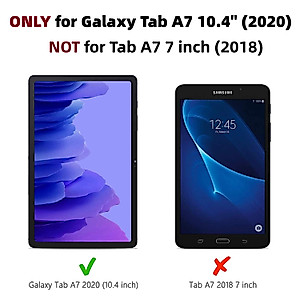 WUWIVE [2 Pack] Galaxy Tab A7 Screen Protector,Tempered Glass for Samsung Galaxy Tab A7 2020 10.4-inch(SM-T505/SM-T500)