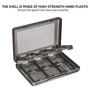 3DS Game Holder Card Case, 28-in-1 Game Holder Card Case Compatible with Nintendo NEW 3DS / NEW 3DS XL / 3DS / 3DS XL / DSi / DSi XL / DS / NEW 2DS /NEW 2DS XL / 2DS/ 2DS XL Catridge Storage Box