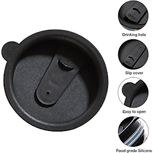 Topadorn Ceramic Coffee Mug Porcelain Latte Tea Cup With Lid and Present Box 17oz,Feather