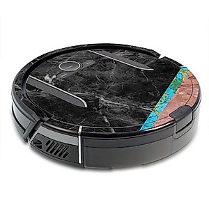 MightySkins Skin Compatible with Shark Ion Robot R85 Vacuum Minimum Coverage - Cut Marble | Protective, Durable, and Unique Vinyl wrap Cover | Easy to Apply, Remove | Made in The USA