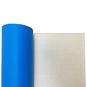 Frisco Craft Blue Stencil Vinyl Masking Film, 12” x 60ft Long Stencil Film Self-Adhesive Vinyl Roll for CNC Machine, Cricut, Silhouette, Cameo, Craft Cutters
