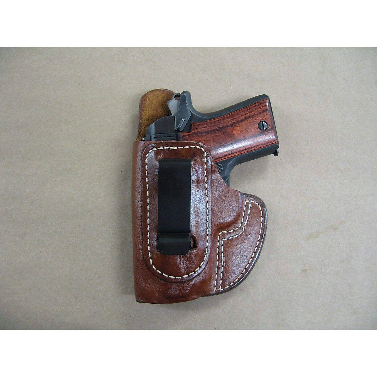 Azula Gun Holsters IWB in The Waist Band Leather Concealed Carry Holster for Raven Arms 25 MP-25 Pistol TAN Left Hand