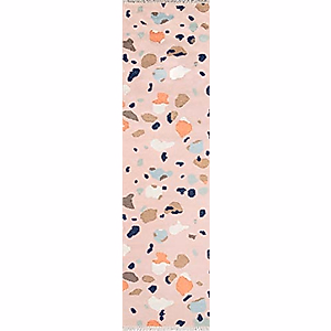 Novogratz by Momeni Jem Terri Area Rug, 2'3" X 8' Runner, PINK