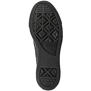 Converse Unisex Chuck Taylor All Star Low Top Black Monochrome Sneakers - 12 B(M) US Women / 10 D(M) US Men