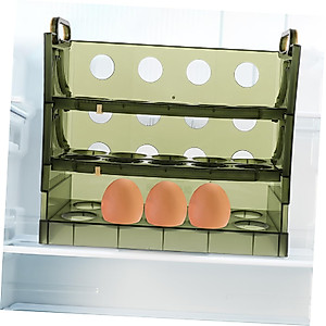 Garneck Storage Container Multi Grid Holder for Fridge Sturdy and Reusable Box
