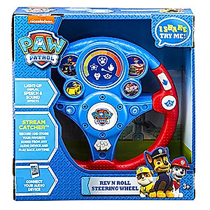 Paw Patrol MP3 Smart Wheel Motion Reactive Toy steering Wheel Audio Hook Up