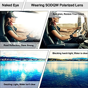 SODQW Aviator Sunglasses for Women Men Oversized with Metal Frame, Mirrored Polarized Aviator Sunglasses with UV Protection