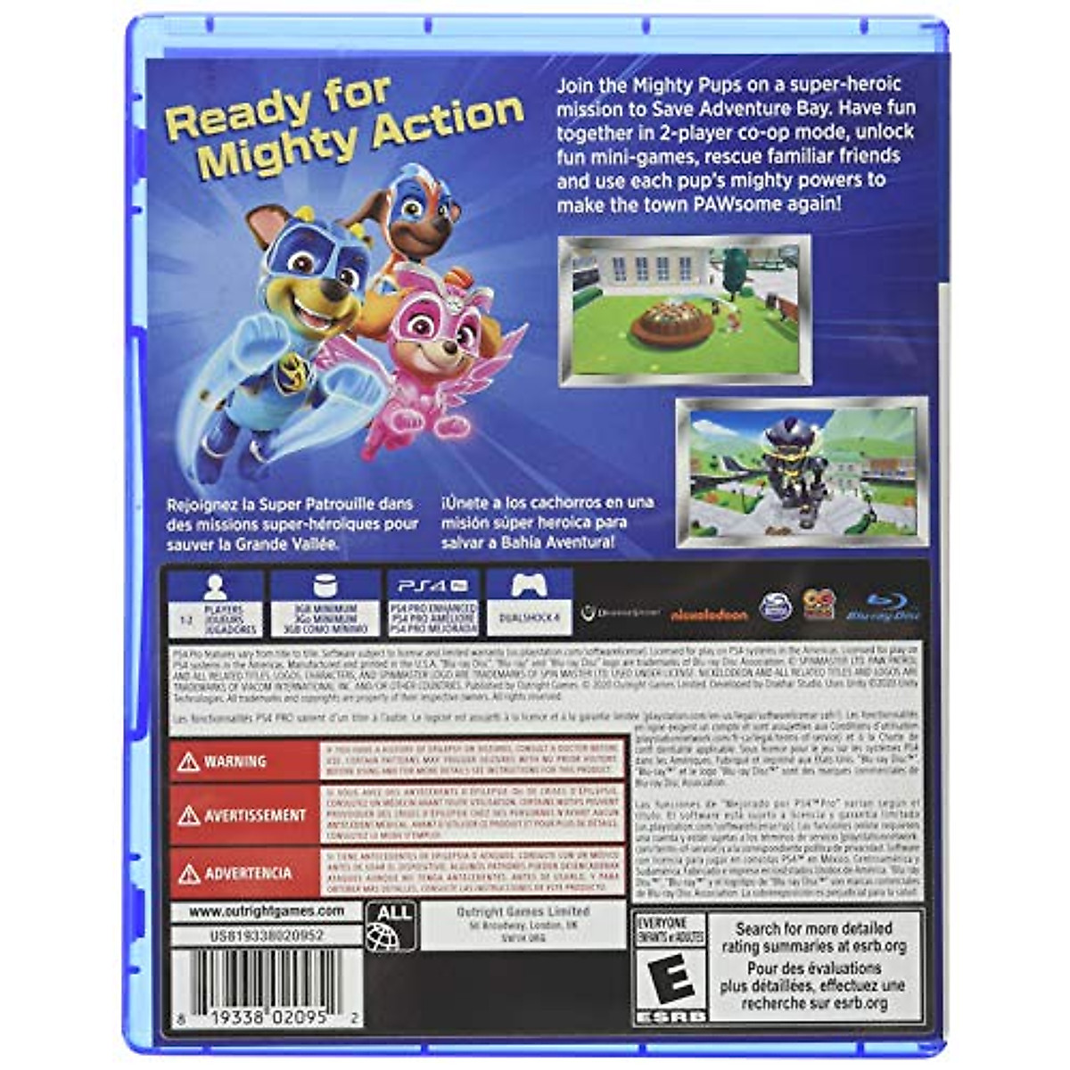 Paw Patrol Mighty Pups Save Adventure Bay - PlayStation 4